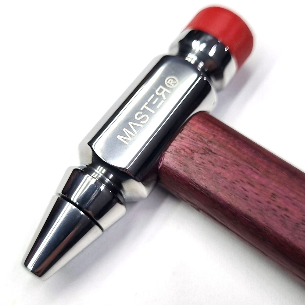 Martelo Master R rosqueavel inox com ima e 5 ponteiras